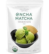 Amazon.com: Encha Ceremonial Grade Matcha Powder - Organic First ...