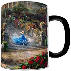 Amazon.com: Morphing Mugs Disney - Cinderella - Clock Strikes Midnight - Thomas Kinkade - One 11 ...