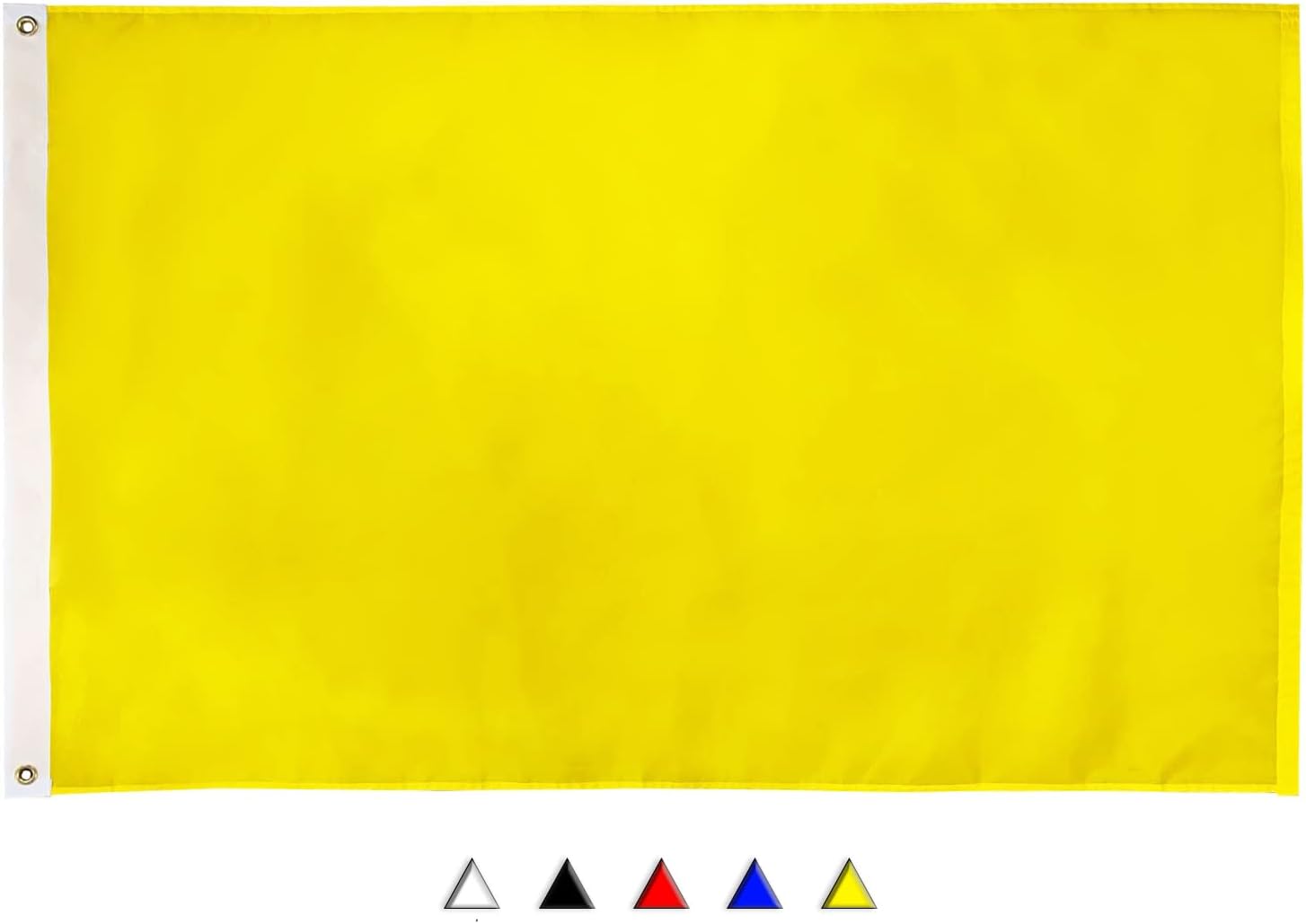 Amazon.com : FRF FLAG Solid Yellow Flag 3x5 Ft, 210D Nylon Yellow Flags ...
