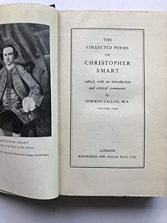 The Collected Poems of Christopher Smart: Christopher Smart: Amazon.com ...