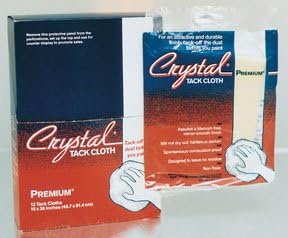 Crystal Premium Tack Cloth, 12-pk - Automotive Paint Products - Amazon.com