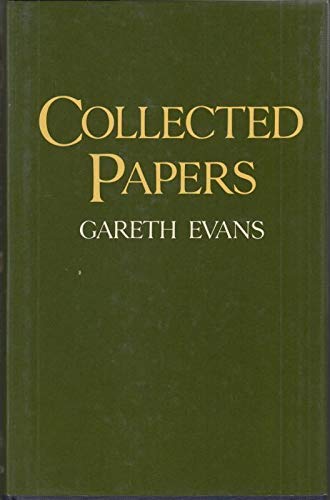Amazon.com: Collected Papers: 9780198247371: Evans, Gareth: Books