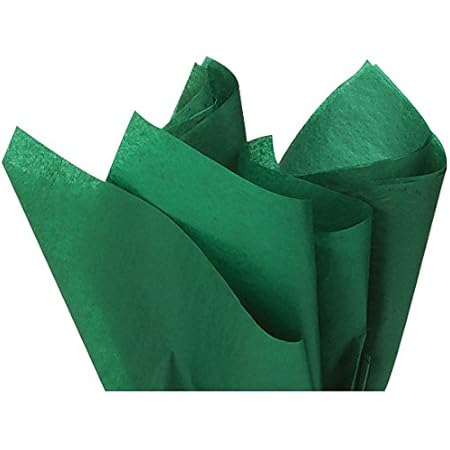 Amazon.com: Flexicore Packaging Green Gift Wrap Tissue Paper | Size: 15 ...