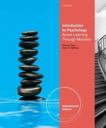 Buy Introduction to Psychology: Active Learning through Modules ...