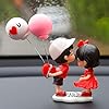 Amazon.com: Cute Car Decoration Lovely Couple Car Decoration,Cute ...