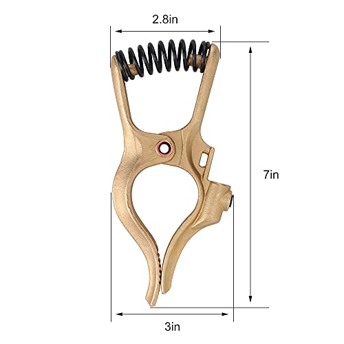 Snapklik.com : Hynade Brass T-Style Welding Ground Clamp 300-Amp Wide ...
