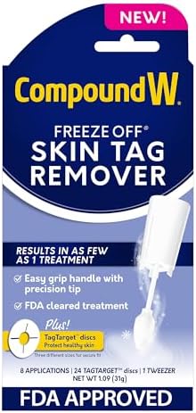 Amazon.com : Compound W Freeze Off Skin Tag Remover, FDA Approved Skin ...
