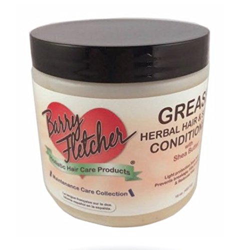 Amazon.com : Barry Fletcher Grease Herbal Hair & Scalp Conditioner with ...