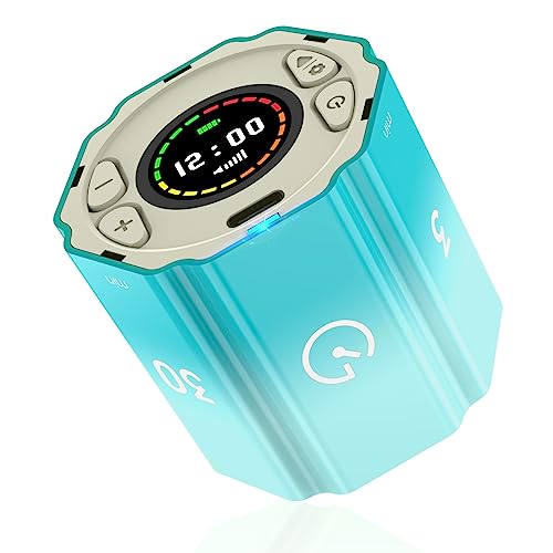 Uleway Rechargeable Timers for Kitchen, Visual Adjustable Magnetic ...