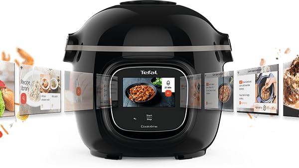 Cook4Me CY912840 Digital Touch Multi Pressure Cooker - 6 Liter/Black ...