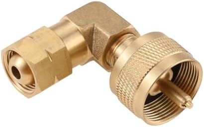 Amazon.com: Propane Weed Burner Torch Elbow Adapter, with 1LB Fitting ...