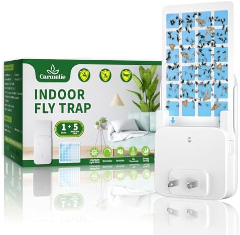 Amazon.com : X-PEST Fly Traps Indoor Electric Flying Insect Trap 2 Pack ...