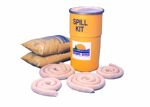 Sphag Sorb SS-14SRK 14 Gallon Drum Spill Responce Kit: Science Lab ...