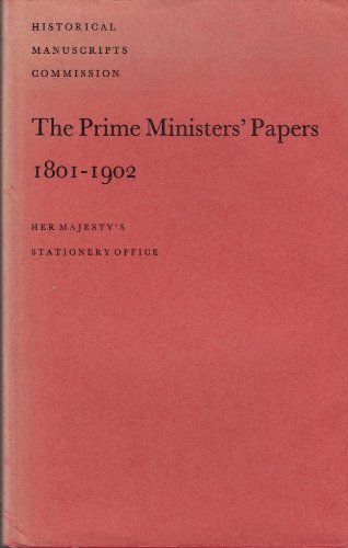 Amazon.com: The Prime Ministers' Papers 1801-1902: John Brooke: Books