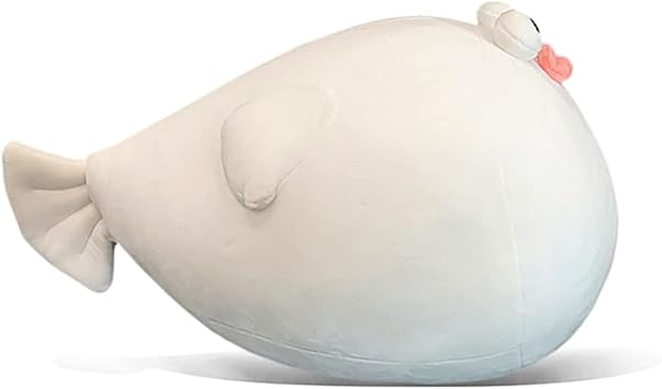 Amazon.com: Goylmc Chubby Puffer Fish Plush Pillow - Puffer Fish ...