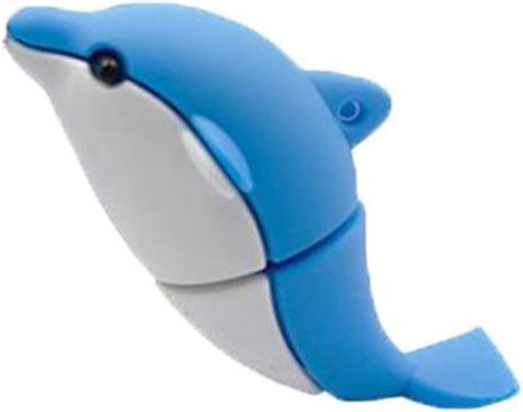 Amazon.com: 2.0 Dolphin Blue with Black Eyes 32GB USB External Hard ...