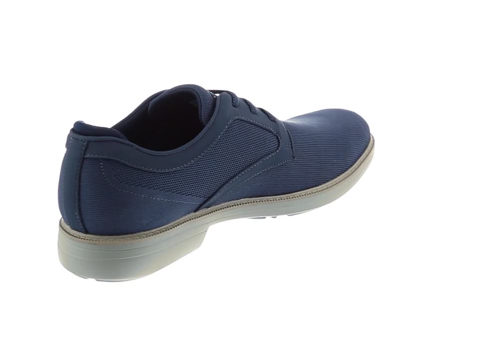 Watch Skechers Mens Relaxed Fit Pierson-Calden Shoes 11 Blue on Amazon Live