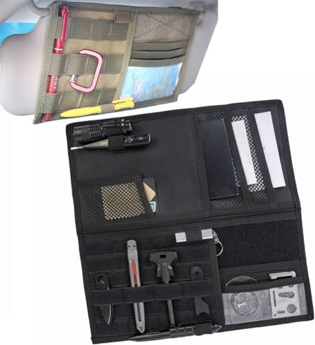 Amazon.com: Sdetrcq Large Molle Visor Organizer for Trucks, Tactical ...