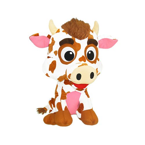 Buy ToySource Mabelle the Cow Collectible Plush, Brown Spotted, Size 15 ...