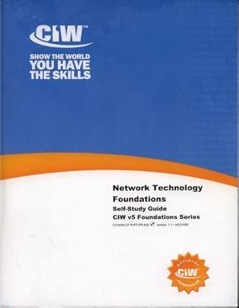 Network Technology Foundations Self -Study Guide | Amazon.com.br