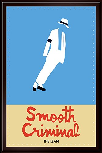PosterGully - Smooth Criminal Michael Jackson Wall Art Poster 12 x 18 ...