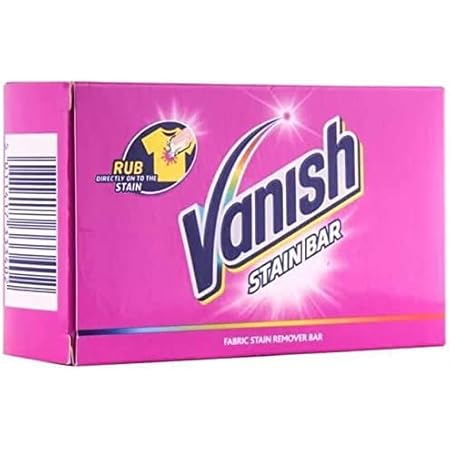 Amazon.com: Vanish Stain Remover Bar, 75g : Health & Household