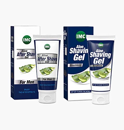 IMC Aloe Shaving Gel (100g) and After Shaving Gel Combo Offer : Amazon ...