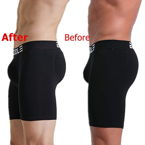 Snapklik.com : Mens Package And Butt Padded Underwear Enhancing Boxer ...