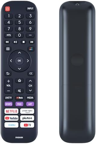 Amazon.com: EN2B30H Replacement Remote Control for Hisense Vidaa Smart ...