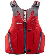 Amazon.com : NRS Chinook Fishing Kayak Lifejacket (PFD)-Red-XL/XXL ...