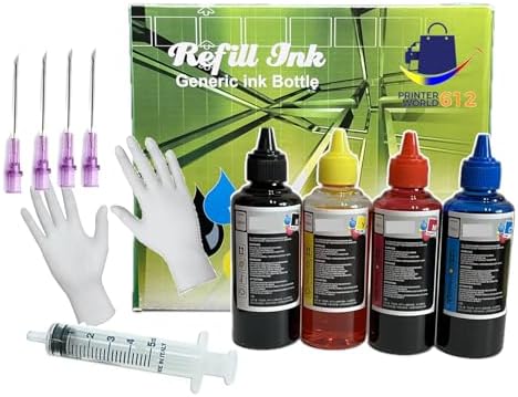 Amazon.com: Ryscom Compatible Ink for Epson L3250 L3210 L3150, Medium ...