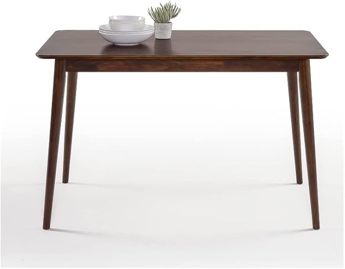 Amazon.com - ZINUS Jen 47 Inch Dining Table / Solid Wood Kitchen Table ...