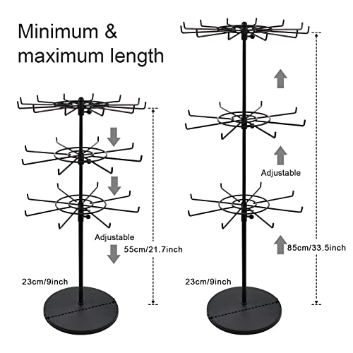 Snapklik.com : APL Display Heavy Duty Adjustable Three Tier Counter Top ...