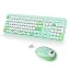 SbocKeeb Pink Keyboard and Mouse Wireless, American QWERTY Cute ...