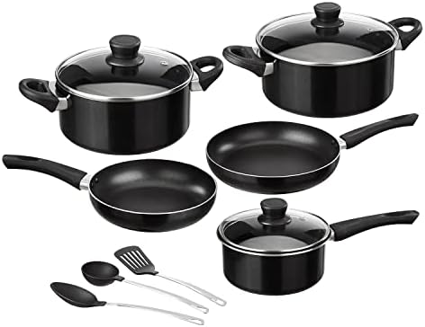 Buy Amazon Basics Aluminium - 8 Piece Non-Stick Cookware Set | 2-Way 3 ...