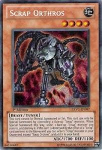 Amazon.co.jp: 遊戯王カード Scrap Orthros/スクラップ・オルトロス EXVC-EN097SCR : おもちゃ