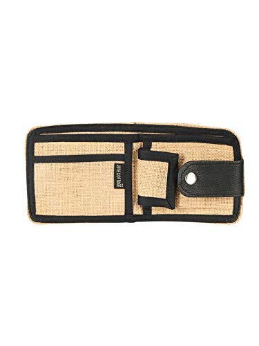 Buy Jute Cottage Jute Eco Friendly Mens Wallet Purse with 2 fold (Size ...