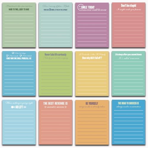 Amazon.com : Funny Notepads with Sayings Office Supplies to Do List ...