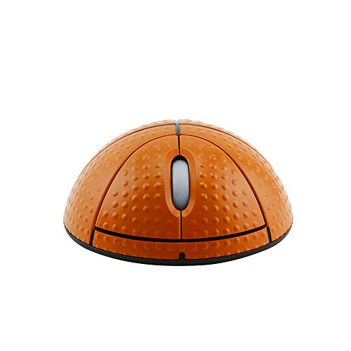 CHUYI Cool Basketball Shape 2.4GHz Wireless Mouse Optical Gaming Mouse ...