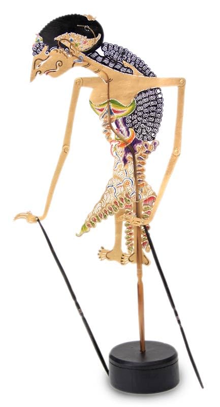 Leather shadow puppet, 'Subhadra, Krishna's Sister' : Amazon.in