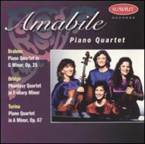 Amabile Piano Quartet, Brahms, Johannes, Bridge, Frank, Turina, Joaquin ...