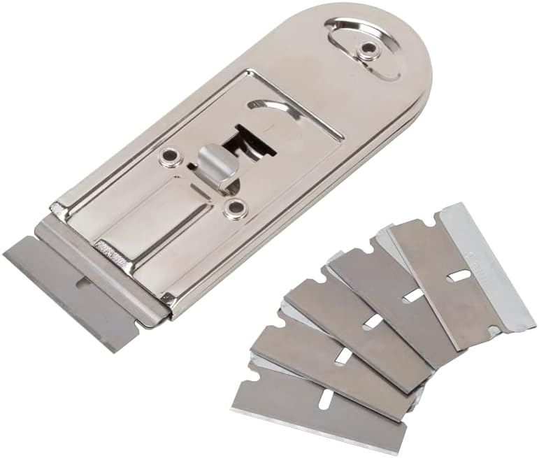 Amazon.com: Edward Tools Razor Blade Safety Scraper with 5 Refill ...