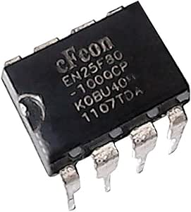 Amazon.co.jp: 1個/ロット EN25F80-100QCP EN25F80 DIP-8 メモリーチップ。 : 家電＆カメラ