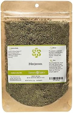 Amazon.com : Savory Spice Marjoram - Dried Marjoram Leaves, Herb ...