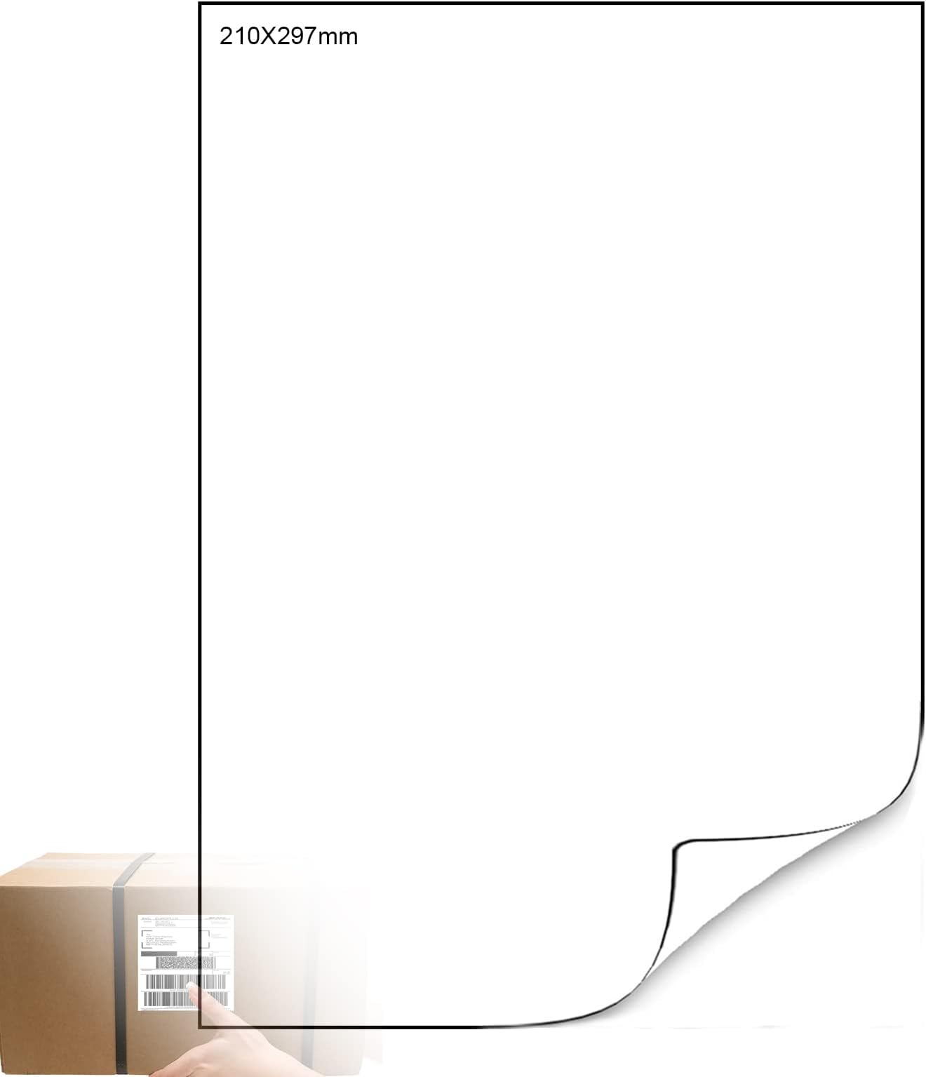 25 Sheets A4 Sticker Paper Labels Shipping Mailing Labels, A4 Sticker ...