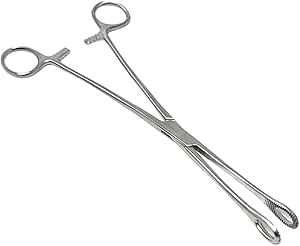 Amazon.com: Foerster Sponge Forceps Straight + Curved Serrated Loop ...