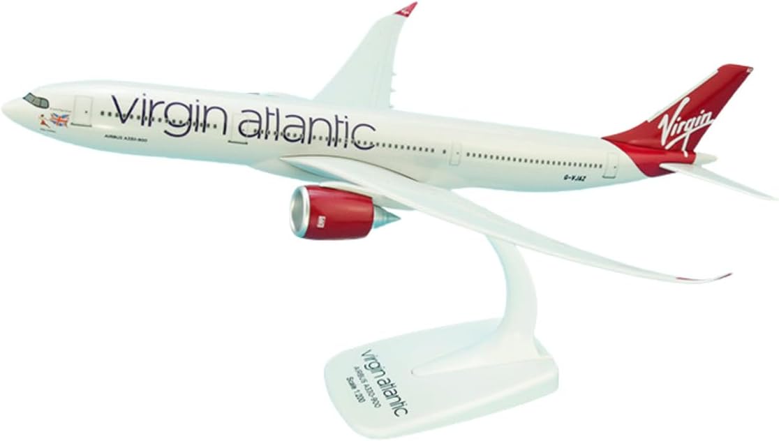 Model Airplane Virgin Atlantic Airbus A330-900Neo in 1/200 Scale Plane ...