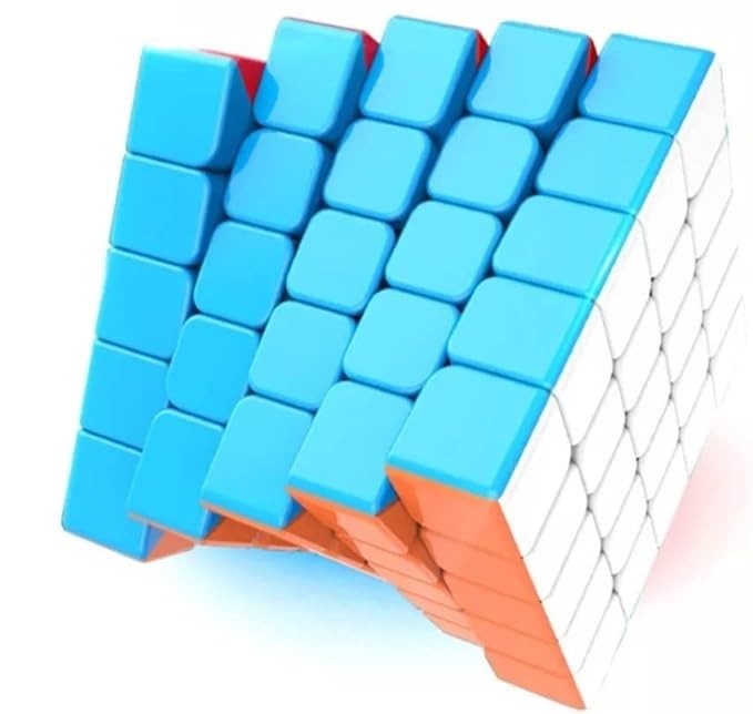 OSAMOS MoYu Meilong 5X5X5 Cube Stickerless Speed Cube Magic Cube Puzzle ...