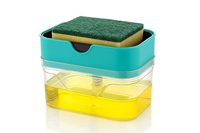 Buy Smarty 2 in 1 Soap Dispenser for Dishwasher Liquid Holder, Liquid ...