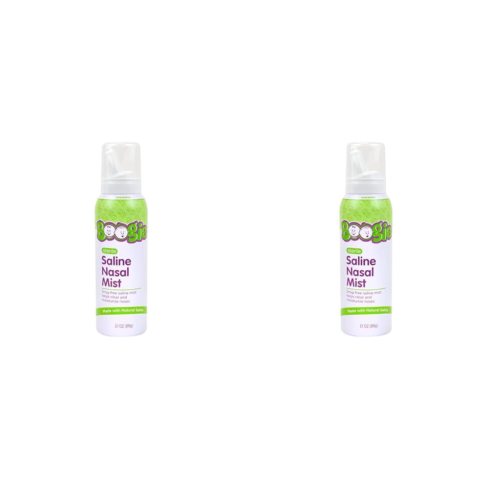 Snapklik.com : Boogie Baby Saline Nasal Spray Mist, Allergy Relief ...